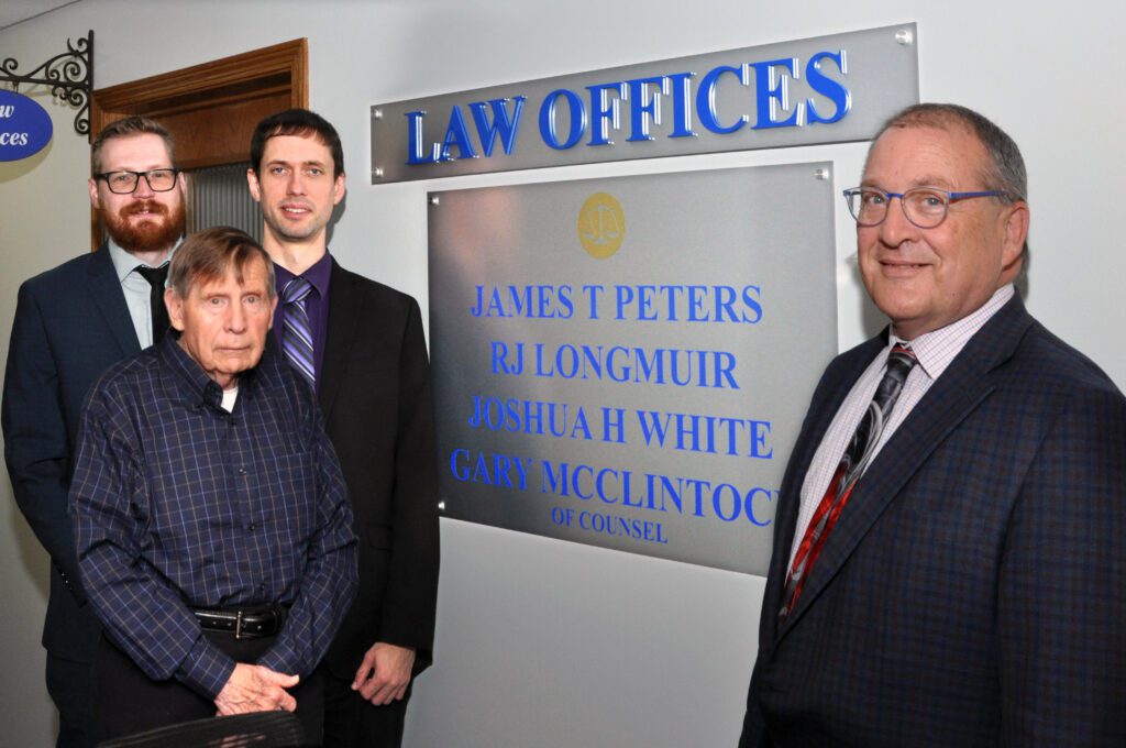 Attorneys at Peters & Longmuir, PLC | Northeast Iowa